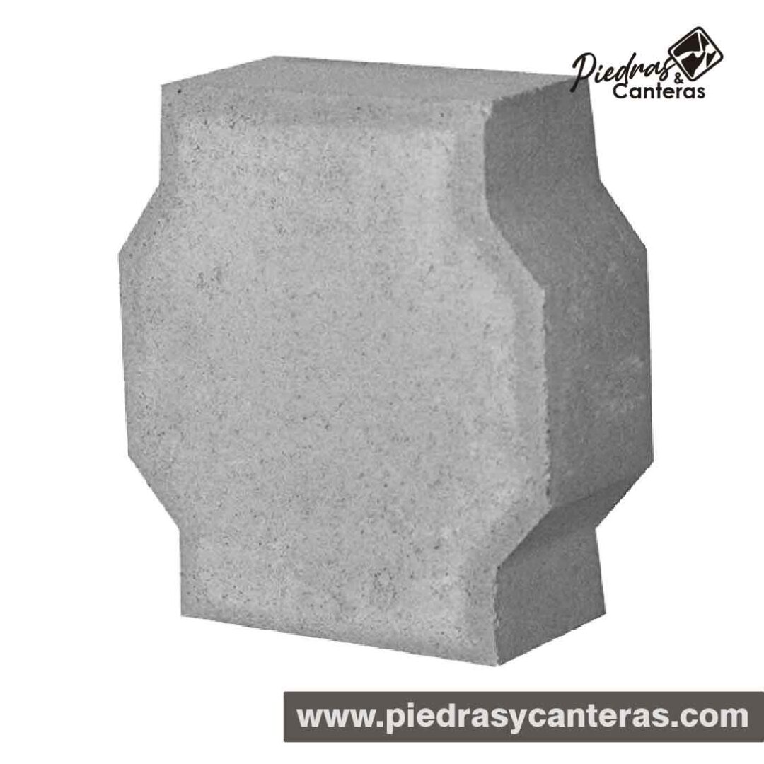 Adocreto Rectangular 40x20cm. | Piedras y Canteras