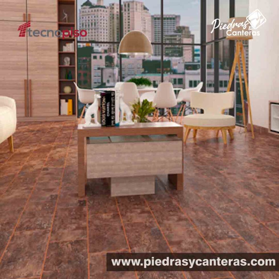 Piso Cerámico Iguazu Café | Piedras y Canteras