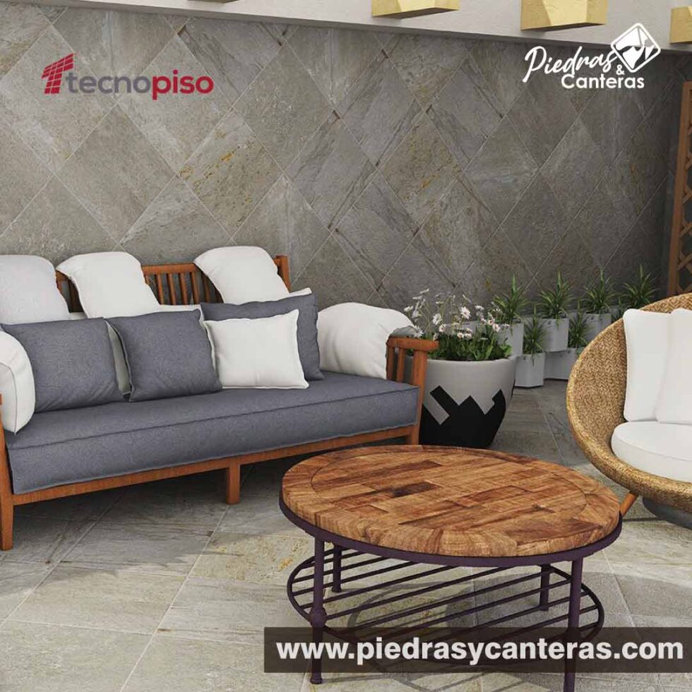 Piso Cerámico Cantera Negra | Piedras y Canteras | Pisos Cerámicos
