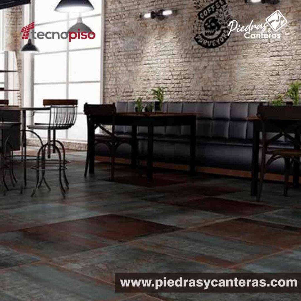 Piso Cerámico Arce Azul | Piedras y Canteras