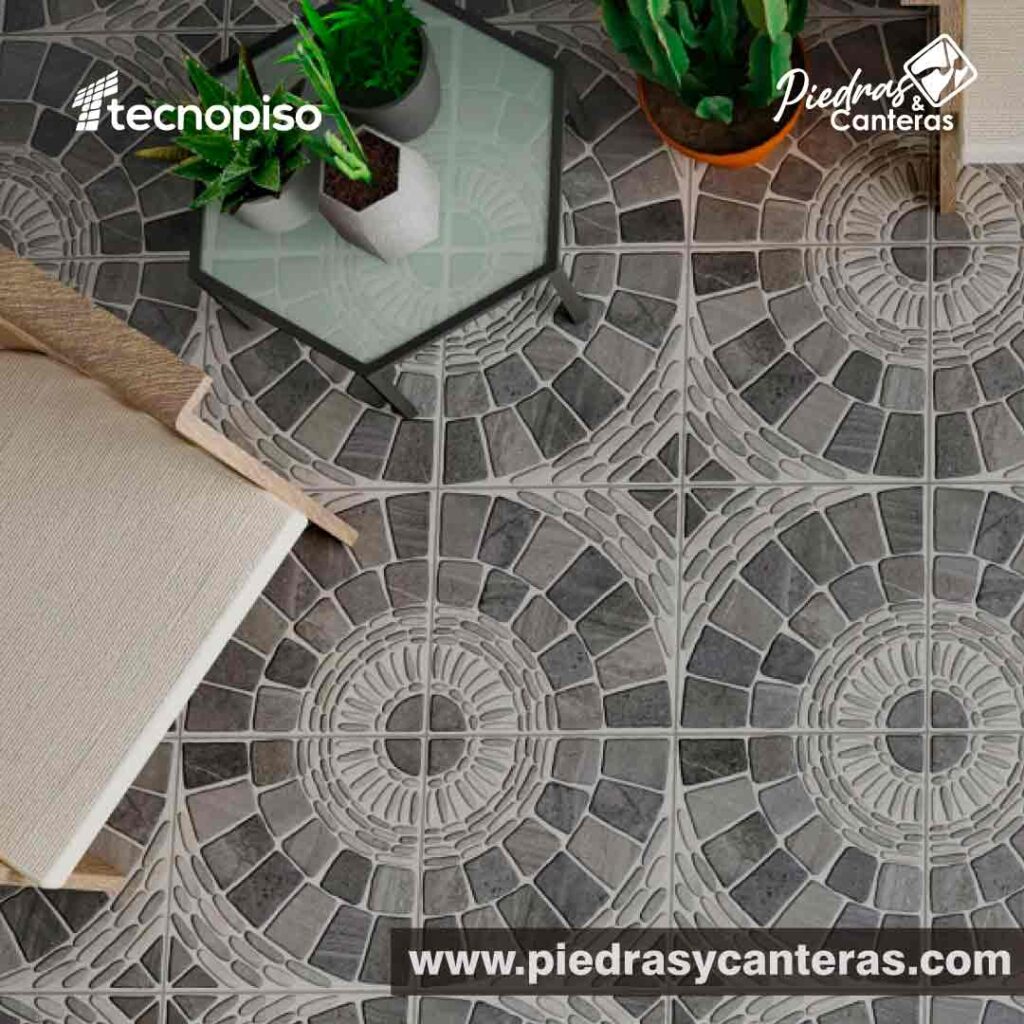 Piso Cerámico Cantera Negra | Piedras y Canteras | Pisos Cerámicos