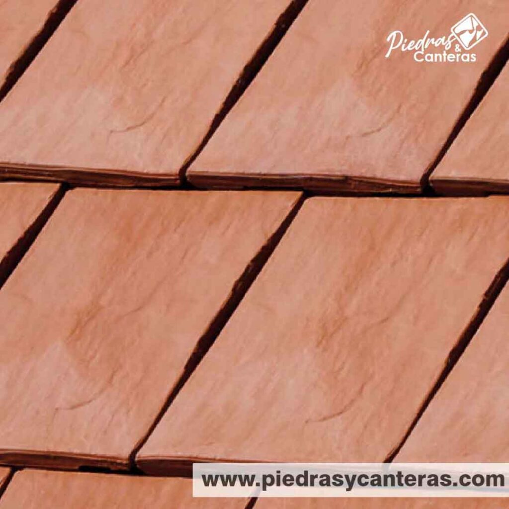 Teja Plana Etrusca Terracota | Tejas el Aguila | Tejas de barro