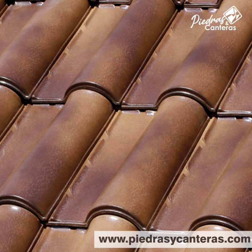 Teja Renacimiento Azul Cobalto | Piedras y Canteras | Tejas el Aguila